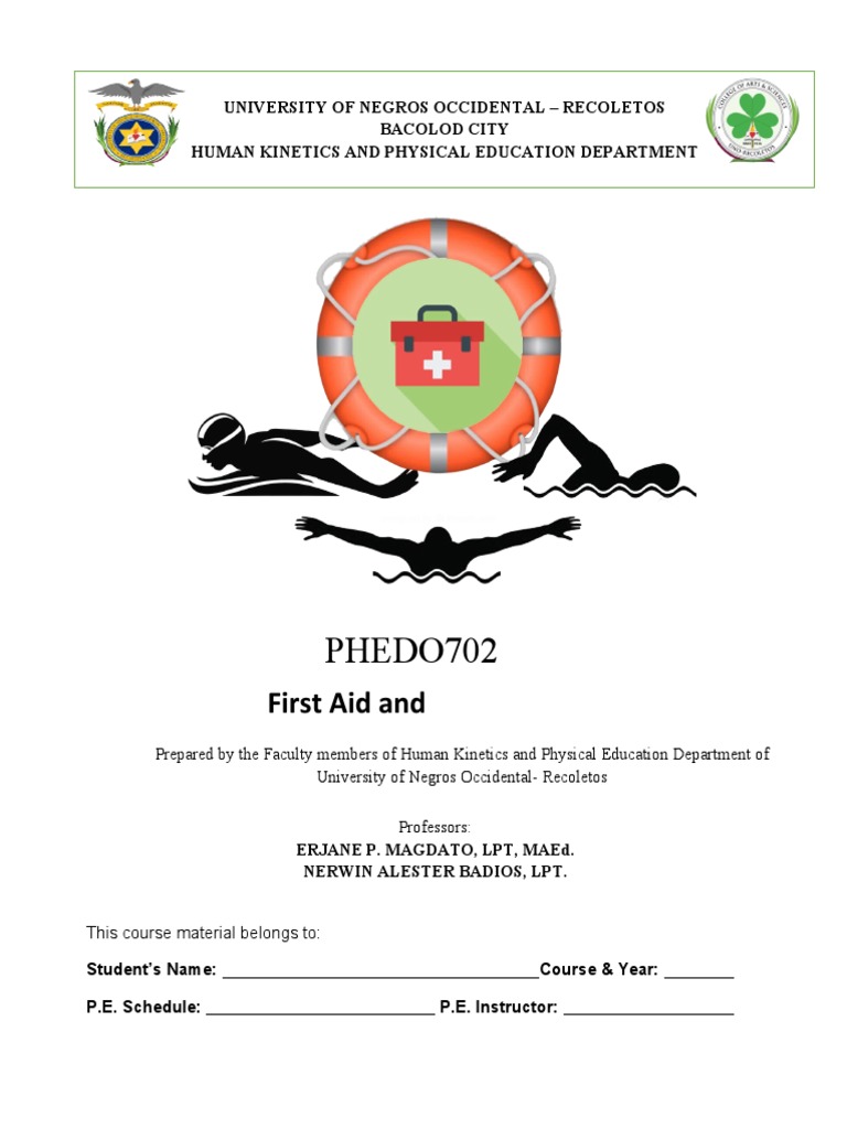 Phedo 704a Learning Module Midterm 2021 2022 | PDF | Cardiopulmonary Resuscitation | First Aid