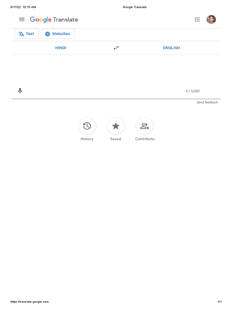 Google Translate | PDF