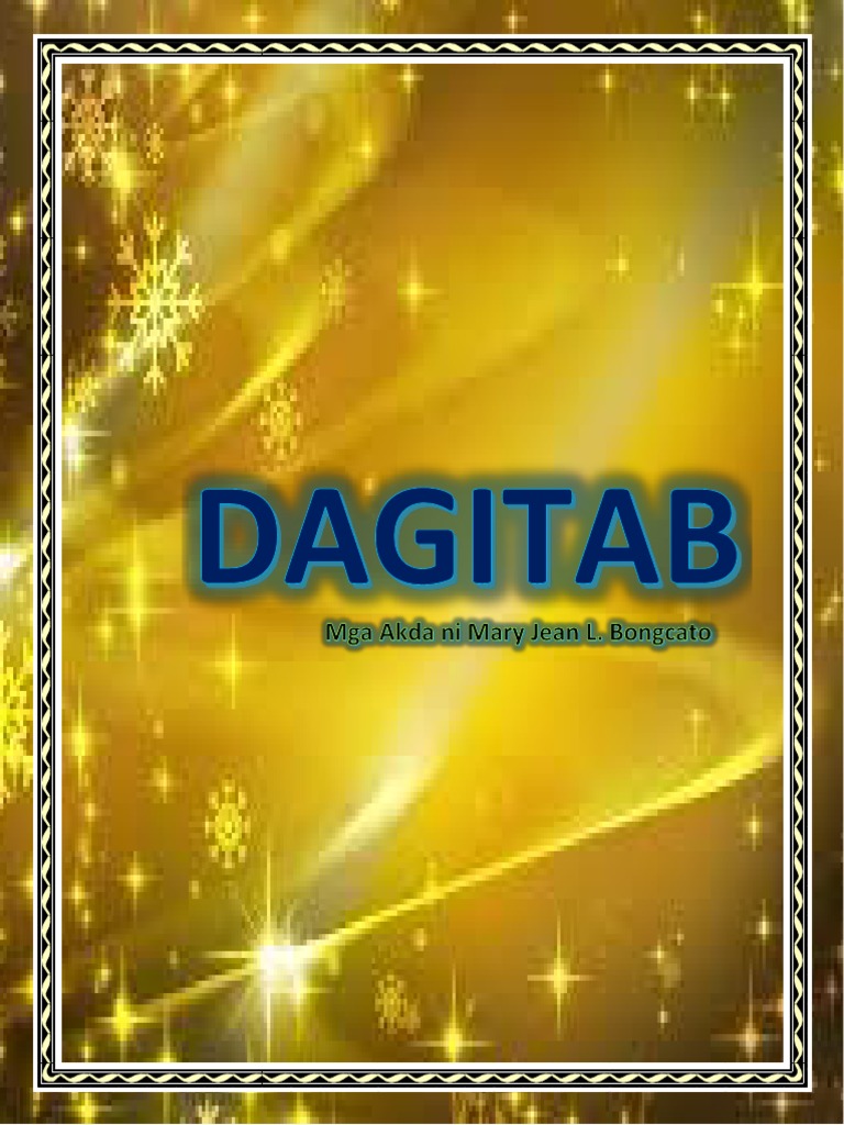 Dagitab Ni Mary Jean Bongcato | PDF