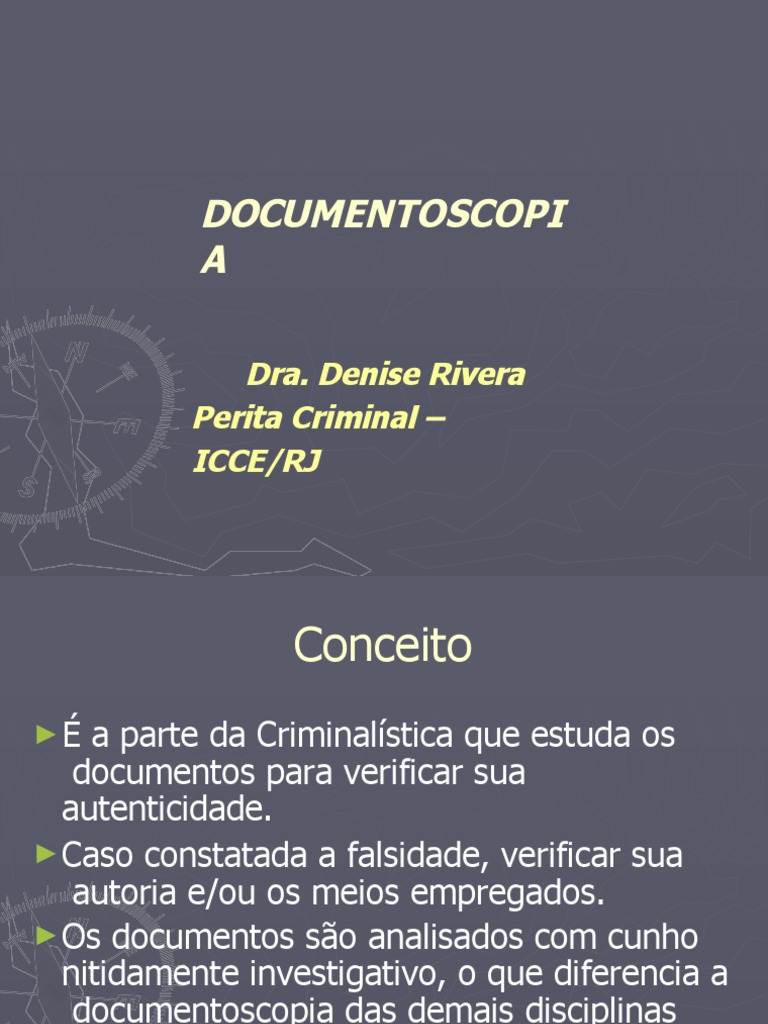 Curso Documentoscopia 120125103115 Phpapp01 | PDF