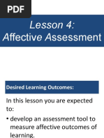 Development of Affective Assessment Tools | PDF | Educational ...