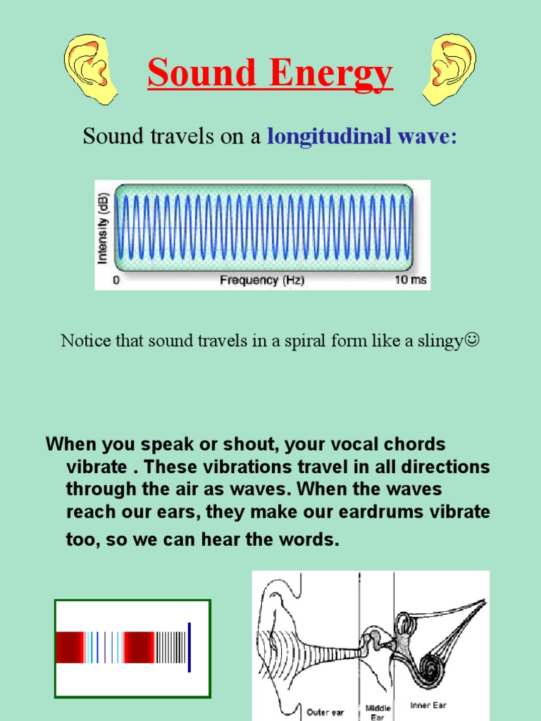 Sound Energy: Sound Travels On A | PDF | Sound | Waves