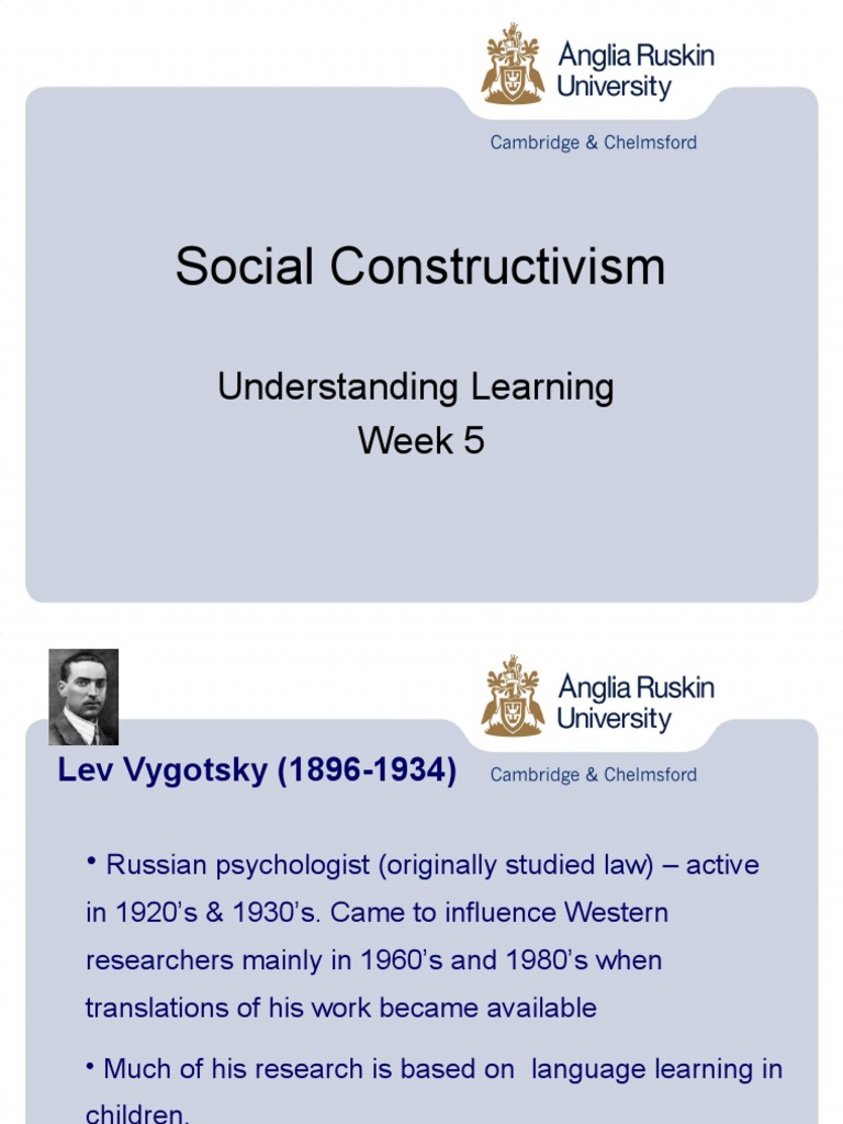 Social Constructivist Approaches To Learning | PDF
