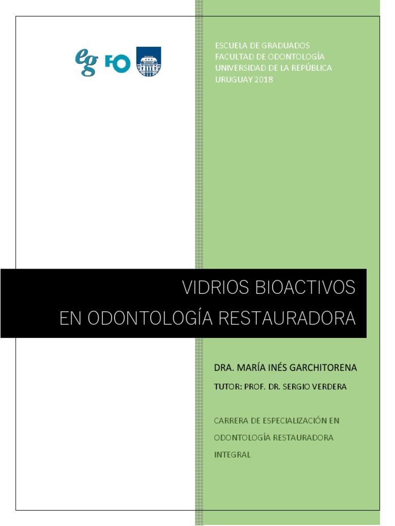 Vidrios Bioactivos | PDF | Biomaterial | Hueso
