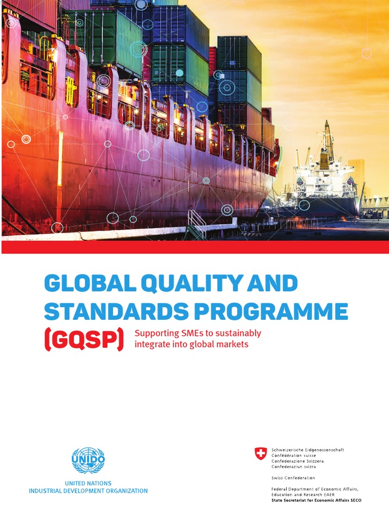 Brochure - Global Quality and Standards Programme (GQSP) | PDF ...