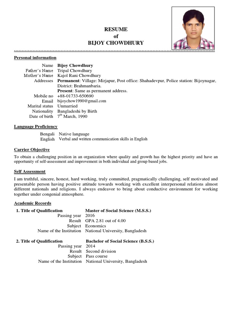 CV Bijoy PDF | PDF | Bangladesh