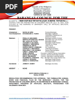 BCPC Awfp 2024 | PDF | Child Care | Nutrition