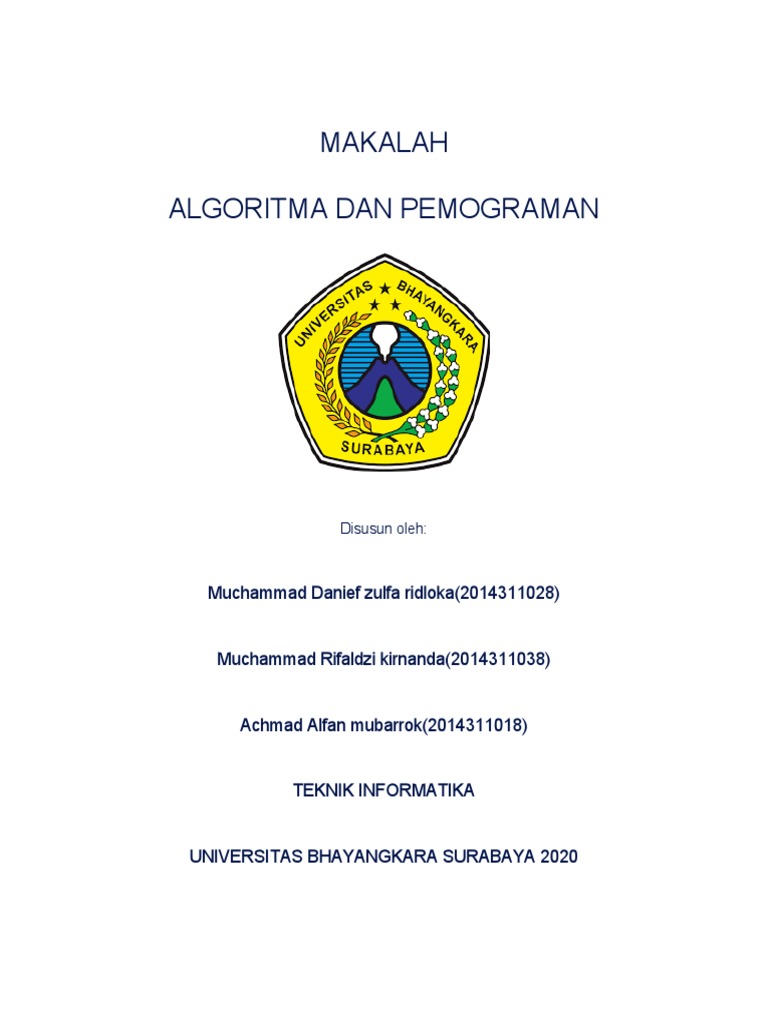 Pemahaman Algoritma dan Pemrograman | PDF | Seni | Komputer