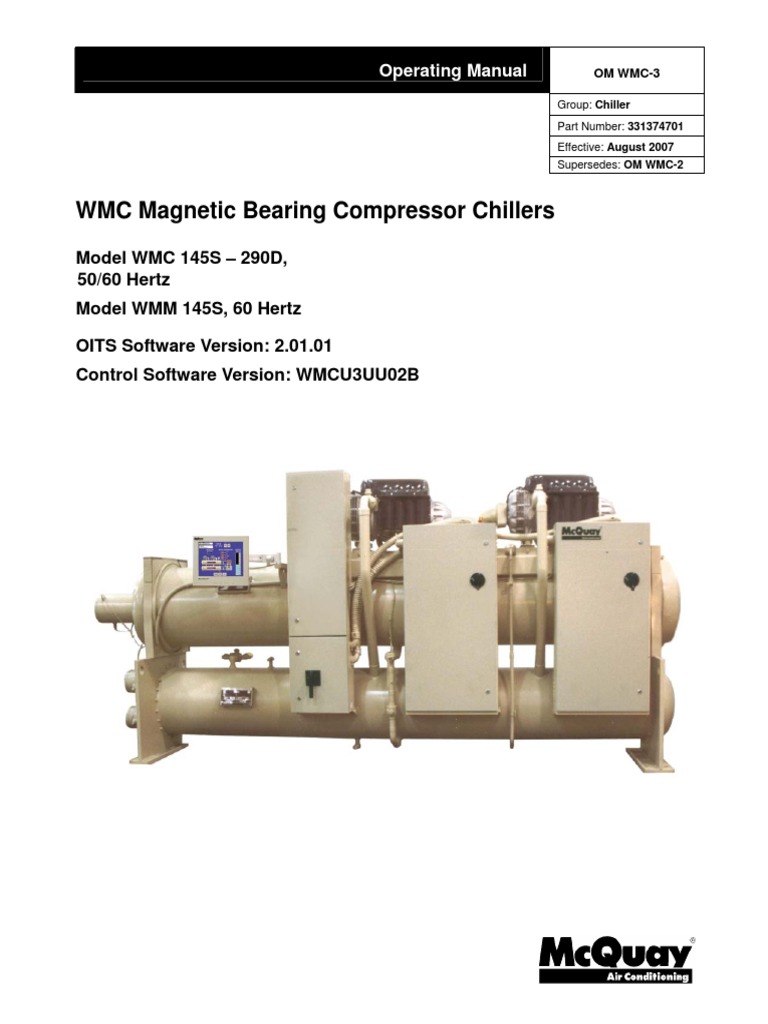 McQuay WMC User Manual Eng | PDF | Menu (Computing) | Electrical ...