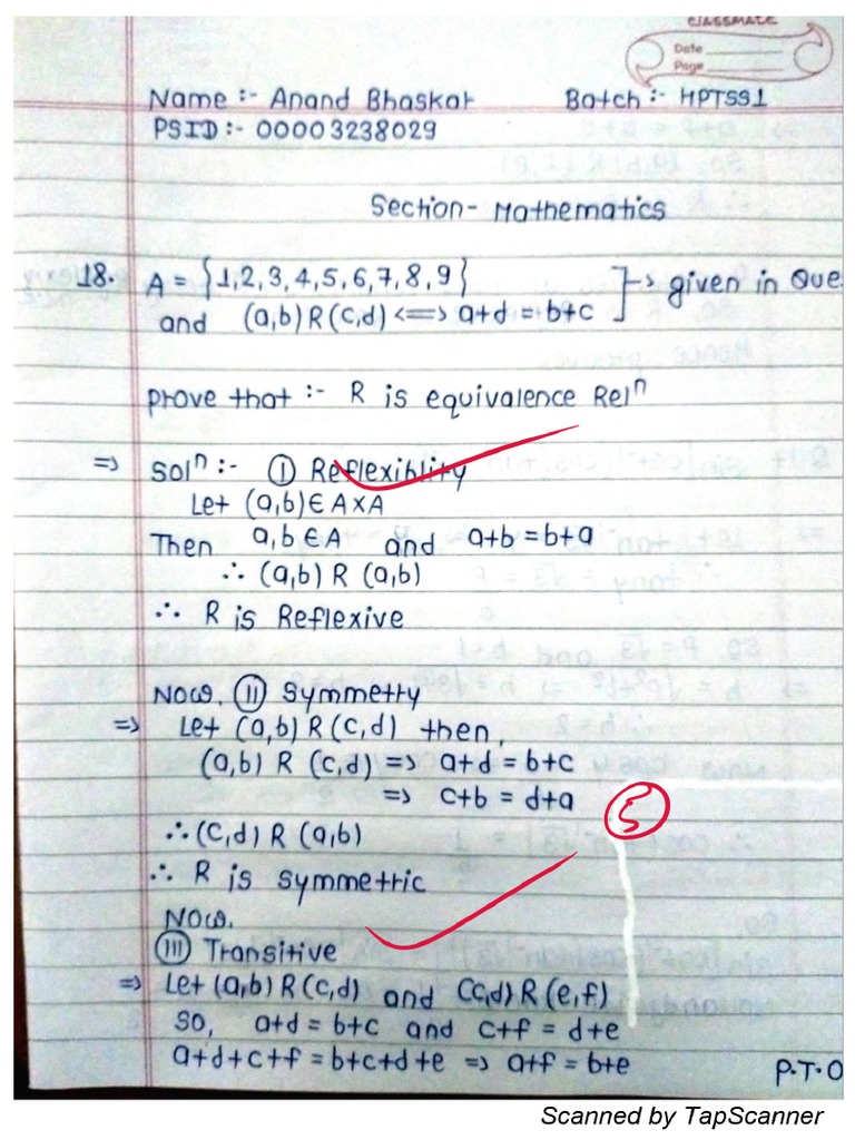 Anand Bhaskar - Math | PDF