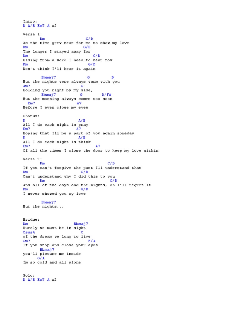 Take That - Pray | PDF