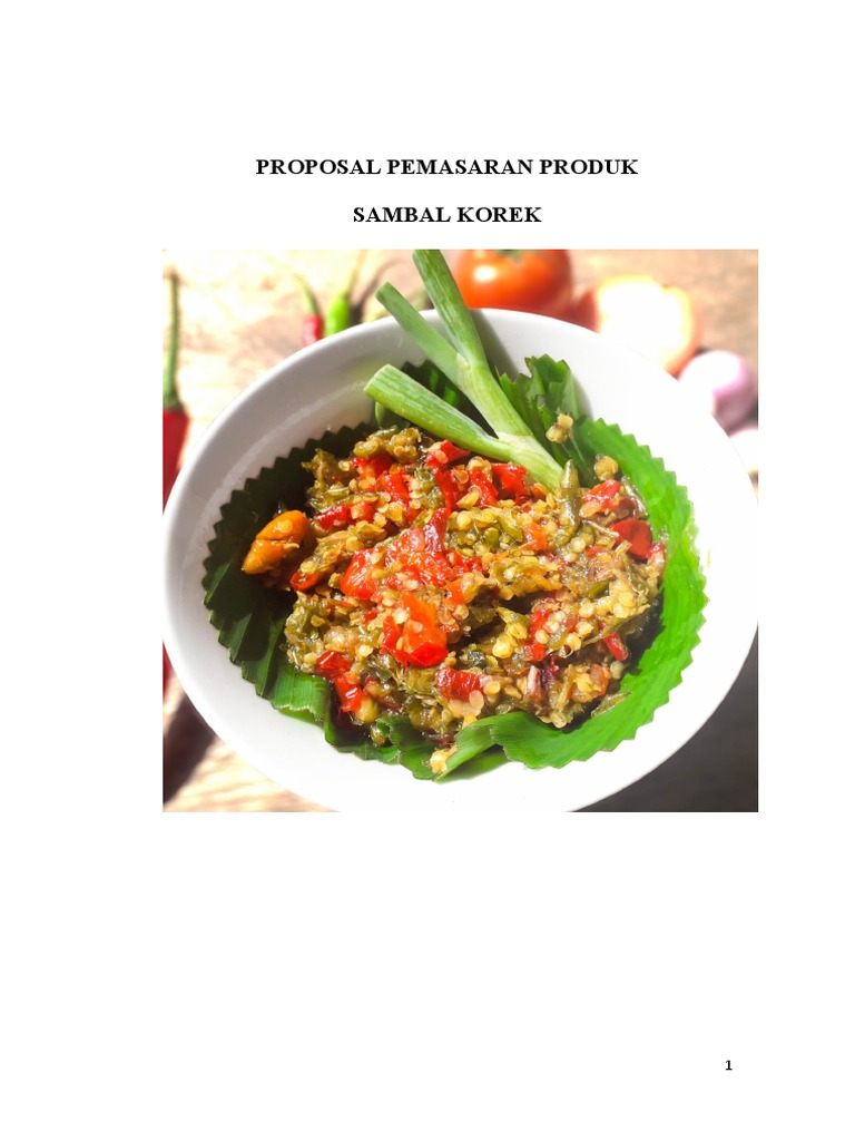 Proposal Usaha Pemasaran Rahmat Hidayat 2 | PDF