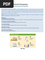 Step-By-Step Configuration of MRP Types in Sap PP | PDF | Computing