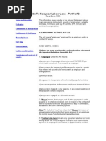 Belize Labor Laws Overview 2024 | PDF | Sick Leave | Overtime