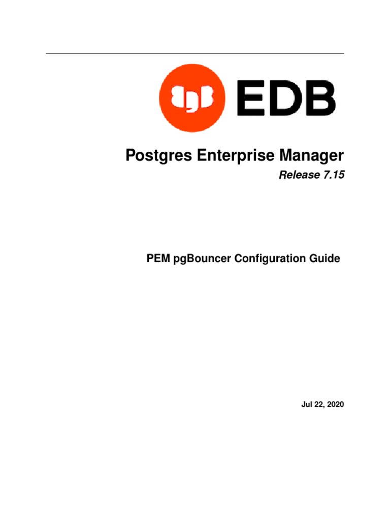 Postgres Enterprise Manager: Release 7.15 | PDF | Software Engineering ...