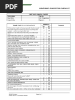 Driver Assessment Checklist | PDF | Vehicles | Landing Gear