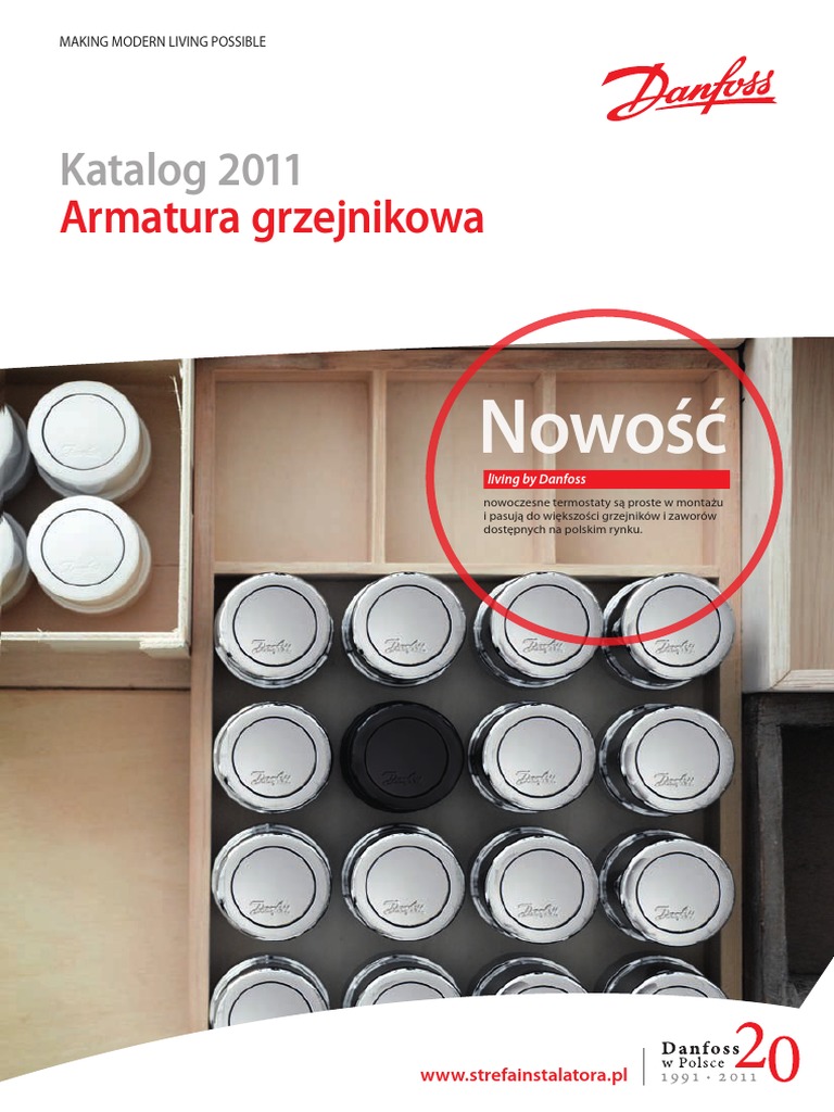 Danfoss Katalog Armatura Grzejnikowa 2011 | PDF