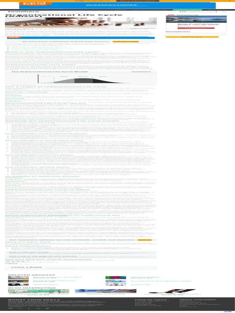 Organizational Life Cycle Theory and Model by Ichak Adizes - Toolshero ...