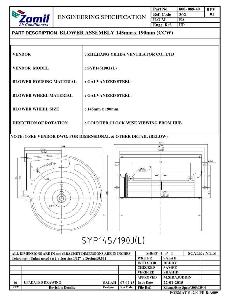 Pages From 0-Fan Coil Unit (Zamil) - 4 | PDF