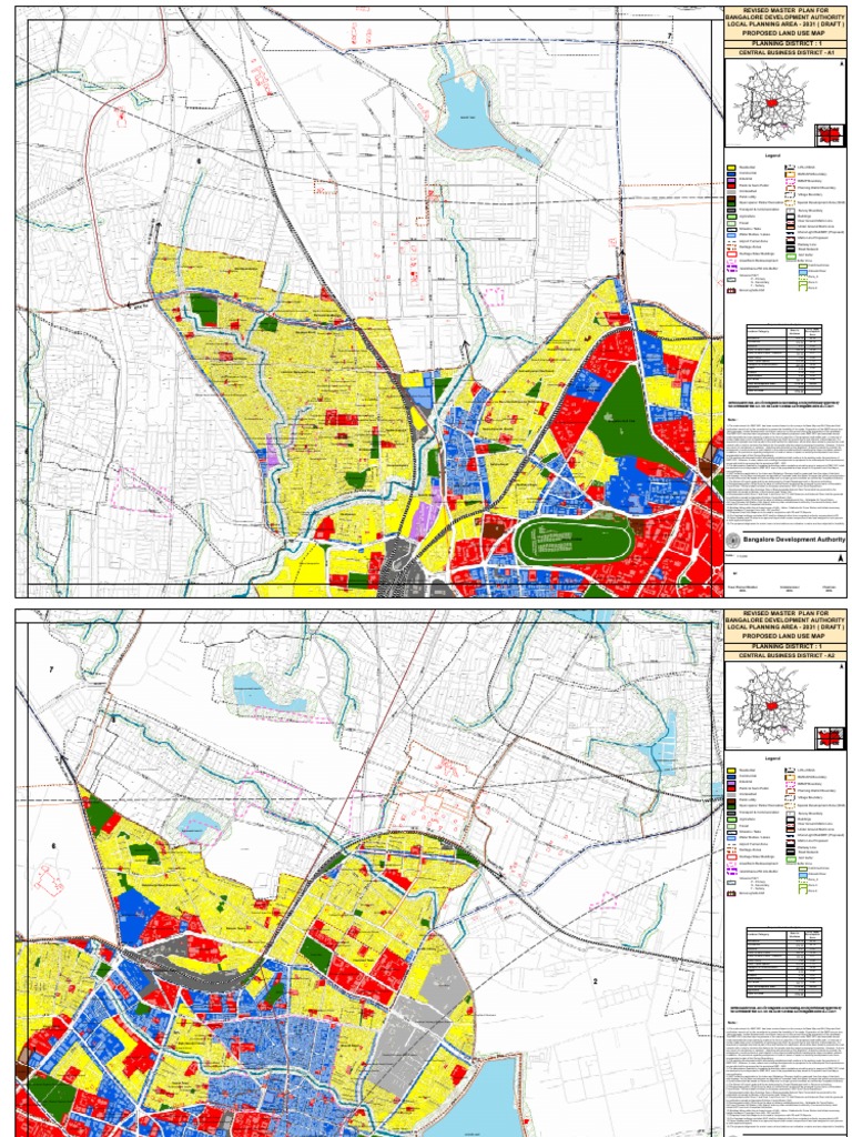 Bengaluru Bda RMP 2031 Plu 01 | PDF | Bangalore | Planning