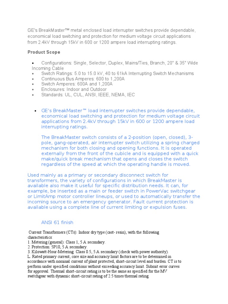 Product Scope | PDF | Components | Electrical Engineering
