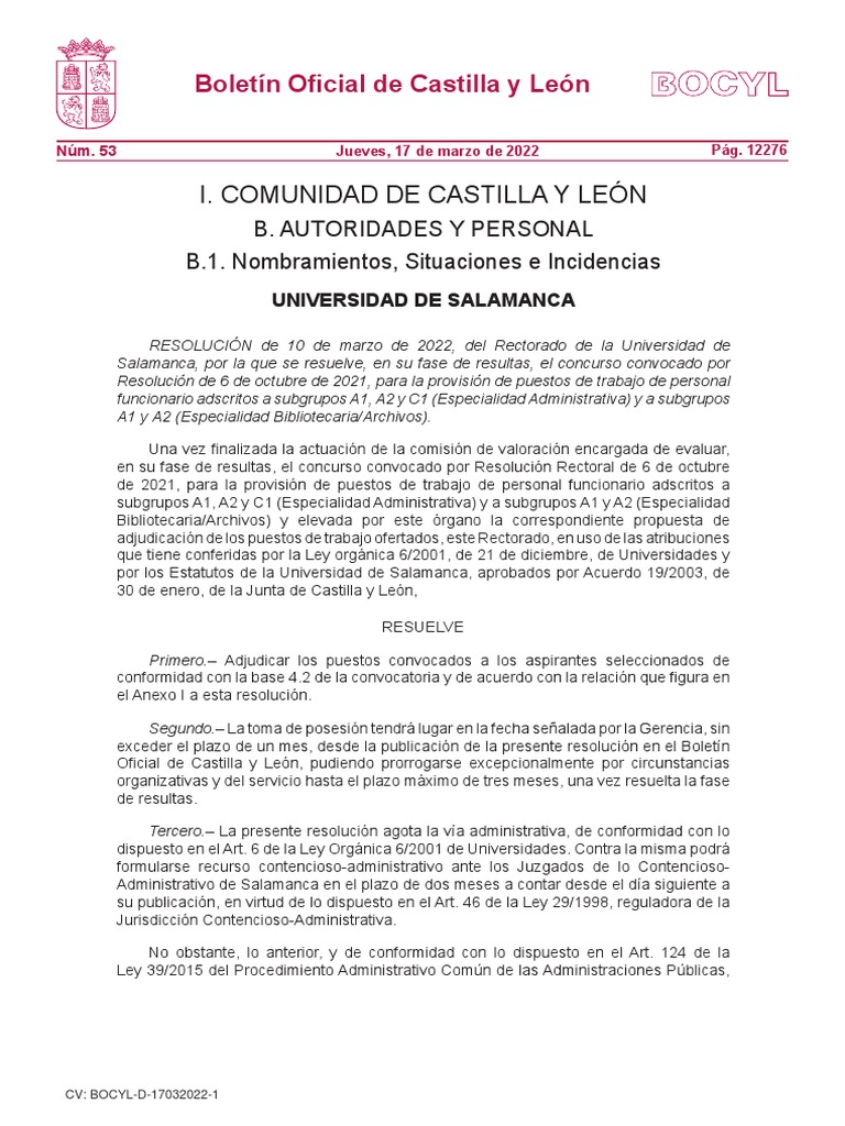 Bocyl D 17032022 1 | PDF | Gobierno | Justicia