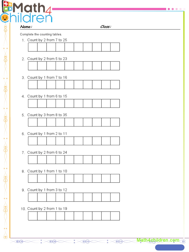 Counting by Ones and Twos 002 | PDF