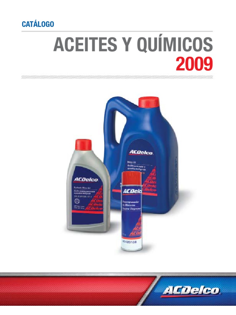 ACDelco - Aceites y Quimicos | Lubricante | Ingeniería mecánica