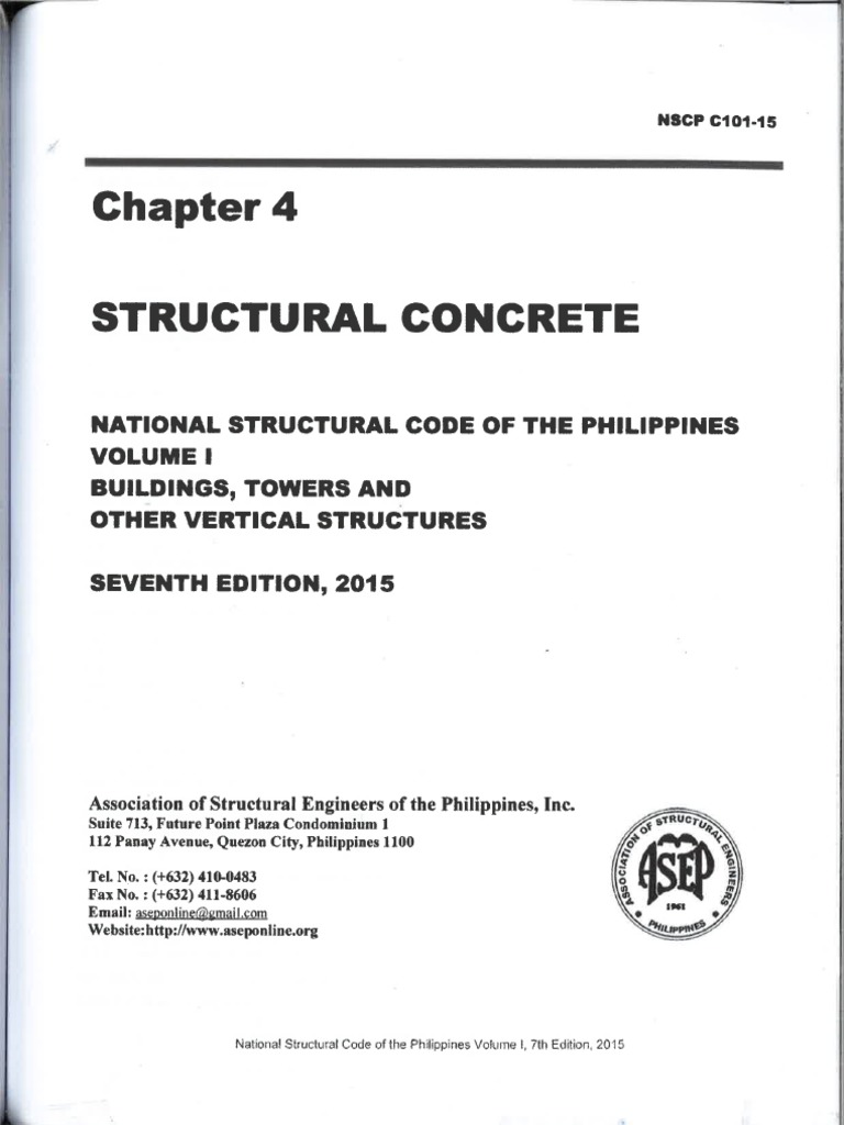 NSCP 2015 Chapter 4 | PDF