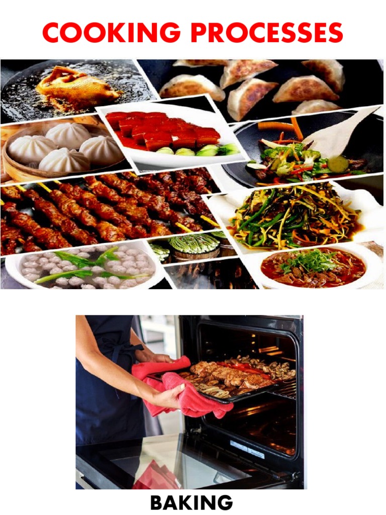 Cooking Processess | PDF | Cooking, Food & Wine | Wellness