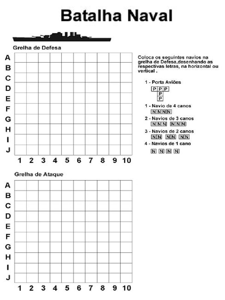 Batalha Naval | PDF
