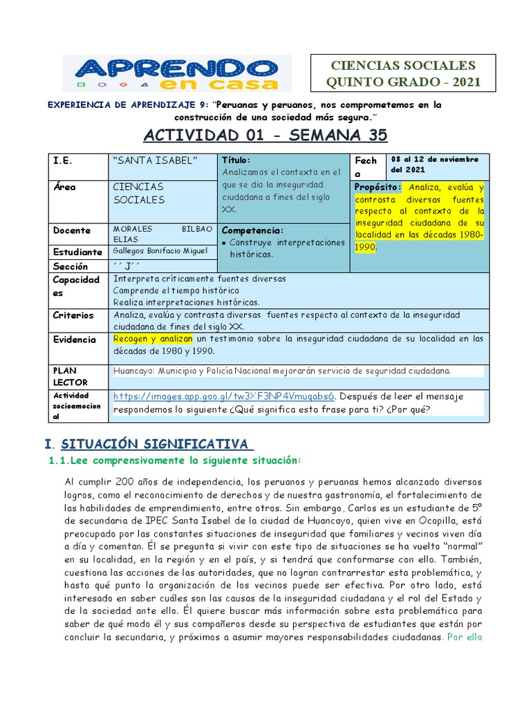 CCSS (Semana 32) | PDF