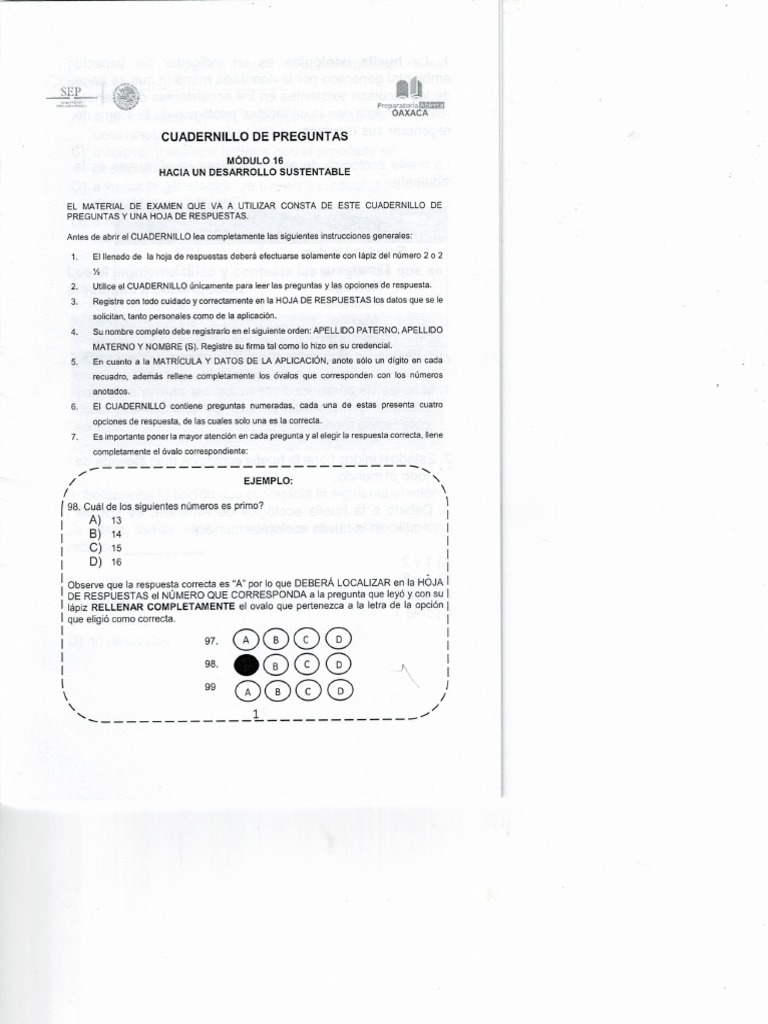 Guia módulo 16 preparatoria abierta | PDF