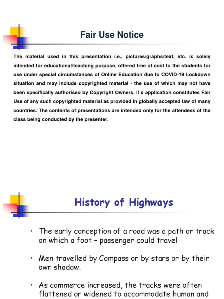 Evolution of Highways | PDF | Road | Transport