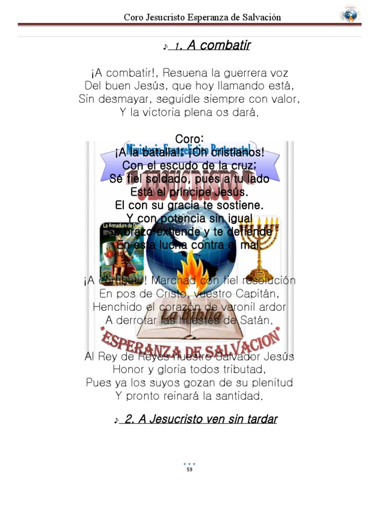 A Combatir: La Voz de Jesús | PDF | Cristo (título) | Salvación