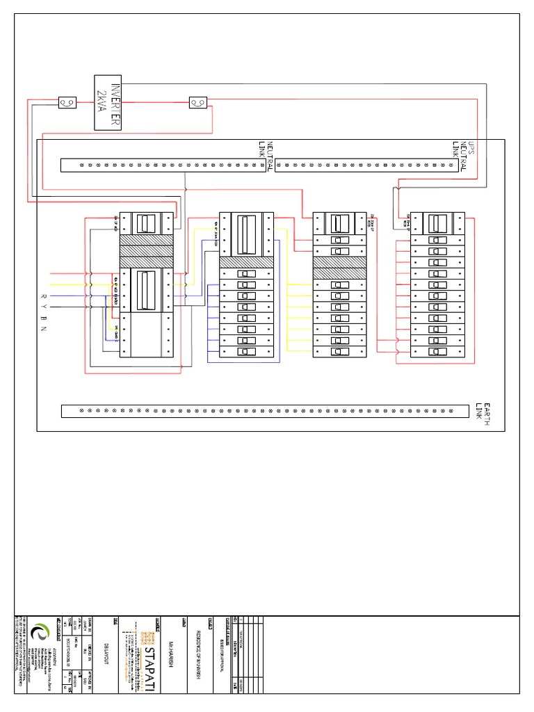 SLD & Wiring, DB Layout | PDF