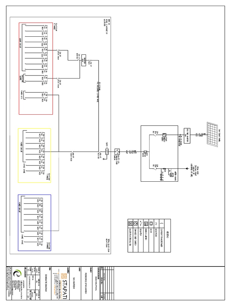SLD & Wiring, DB Schematic Diagram | PDF