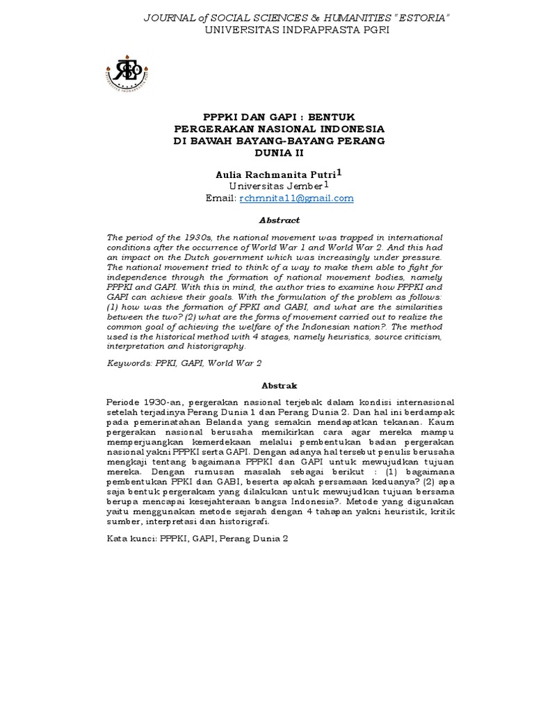 Artikel Sejarah Indonesia 3 | PDF