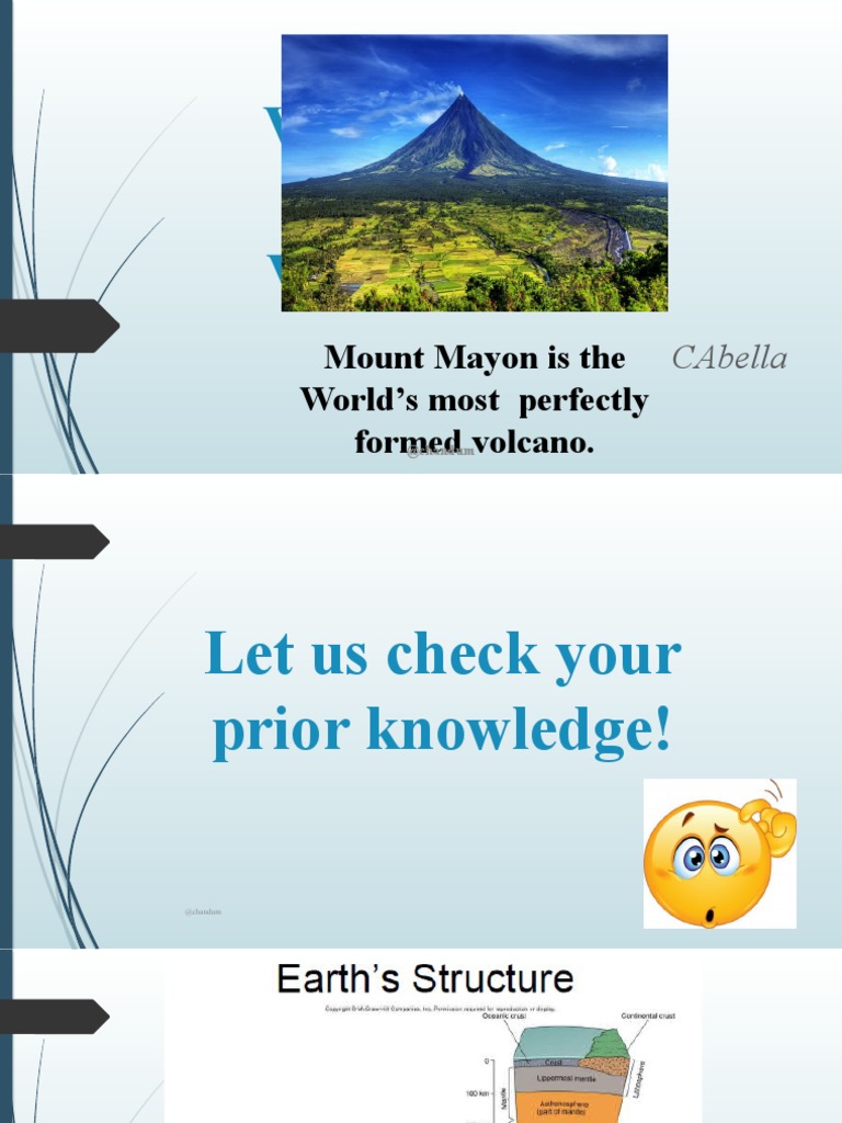 S9 EarthSci M1 Volcanoes | PDF | Volcano | Types Of Volcanic Eruptions