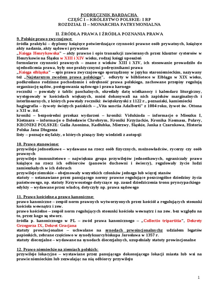 Notatek PL Skrypt Bardach | PDF