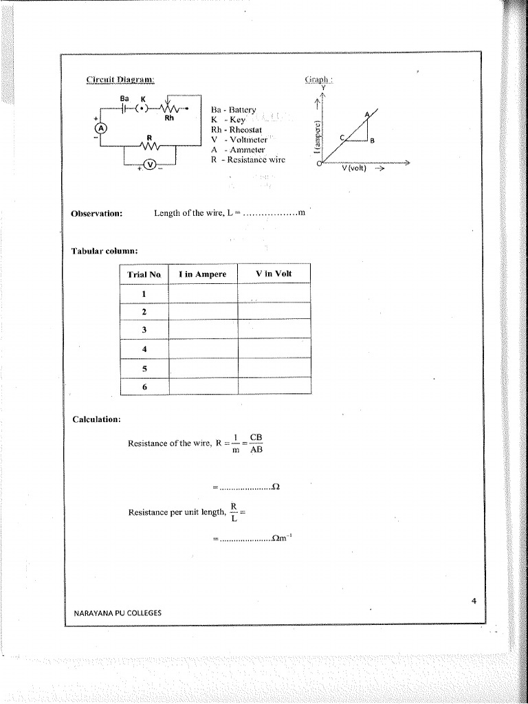 Cbse Physics Lab Manual | PDF