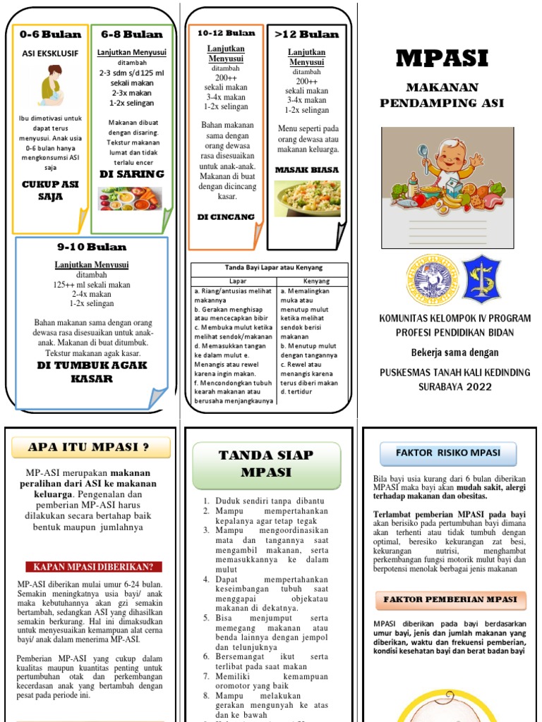Leaflet Penyuluan Mpasi Pdf