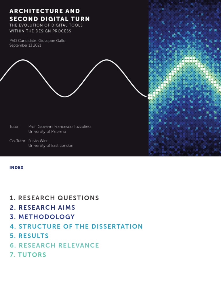 Architecture and Second Digital Turn The Evolution of Digital Tools ...