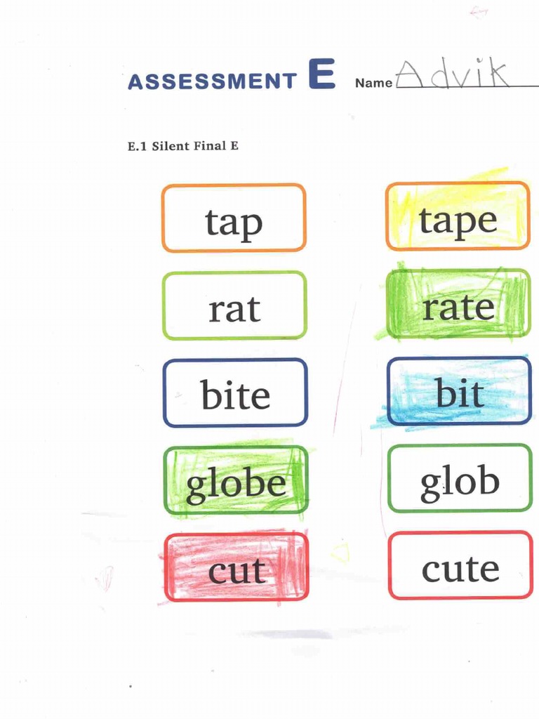 LoE Assessment E | PDF