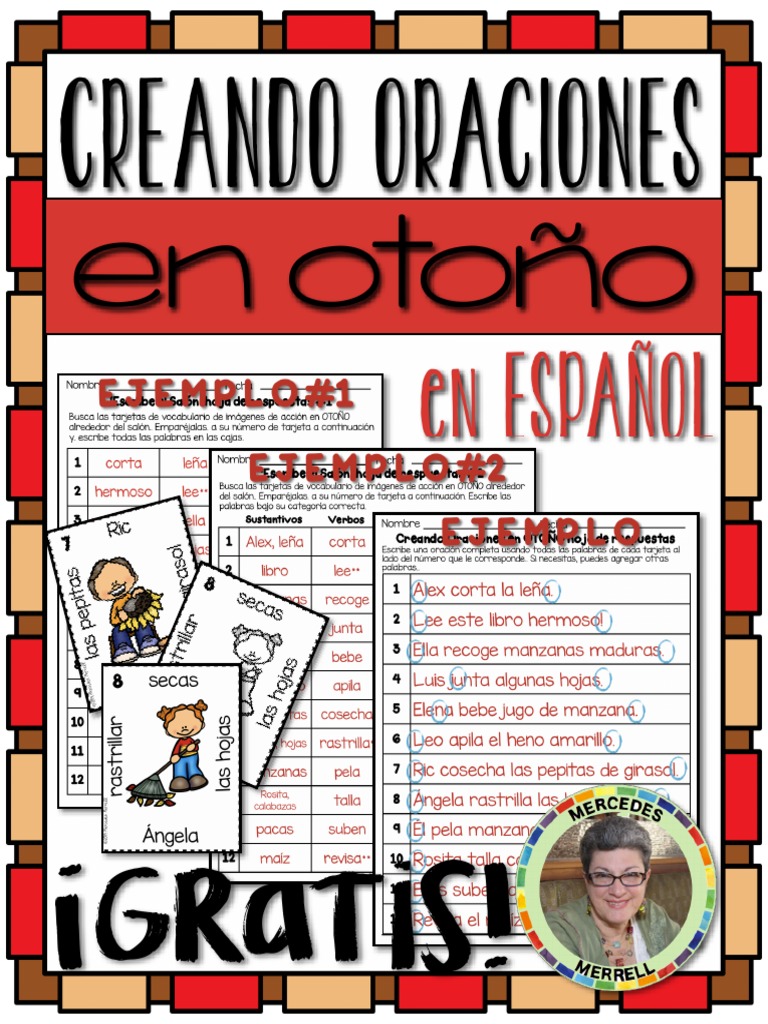 En Otoño: Creando Oraciones | PDF | Adjetivo | Morfología