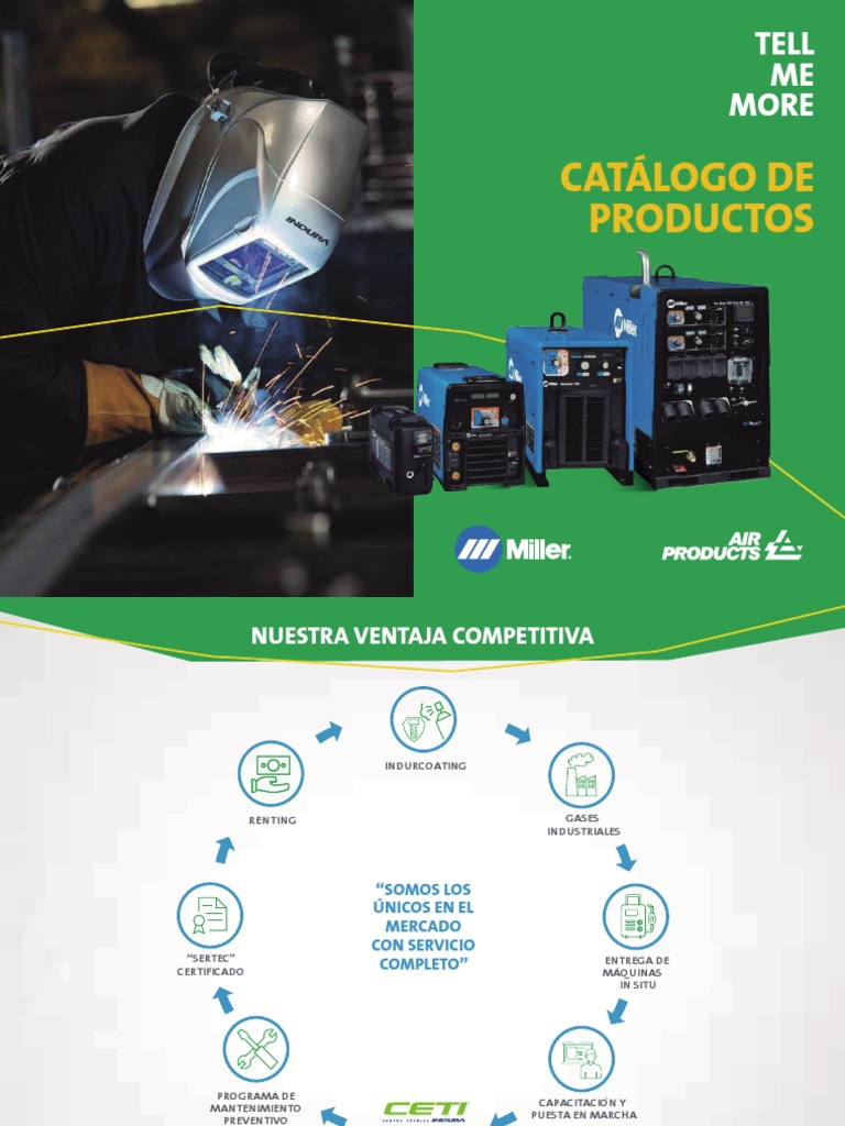 BROCHURE Catálogo - Miller | PDF | Construcción | Soldadura
