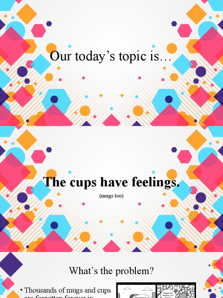 Our Today's Topic Is | PDF