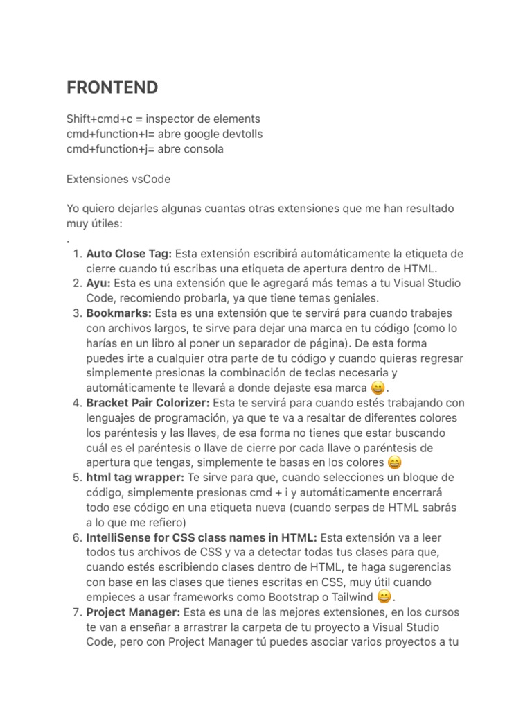 FRONTEND | PDF | HTML | Informática
