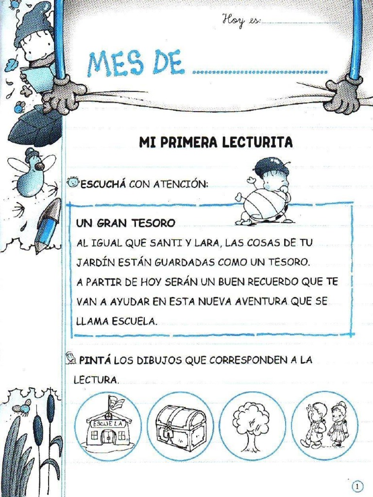 Mis Deberes 1°-Vamos, Mi Libro y Yo | PDF