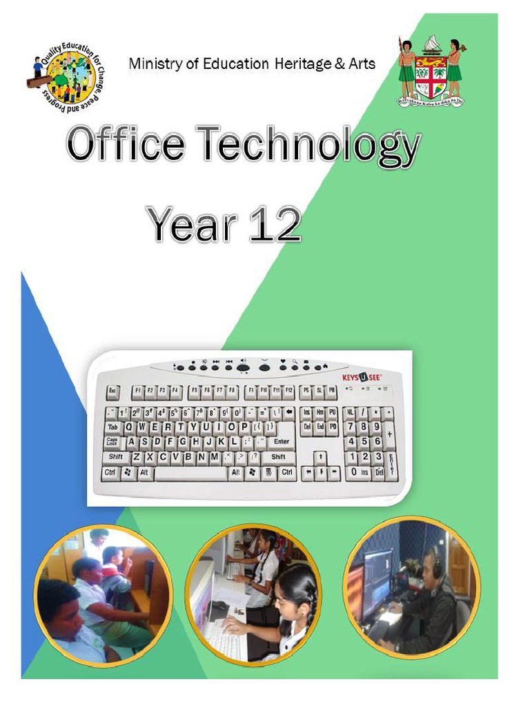 OfficeTechnologyTextbook Year 12 Fiji | PDF | Occupational Safety And ...